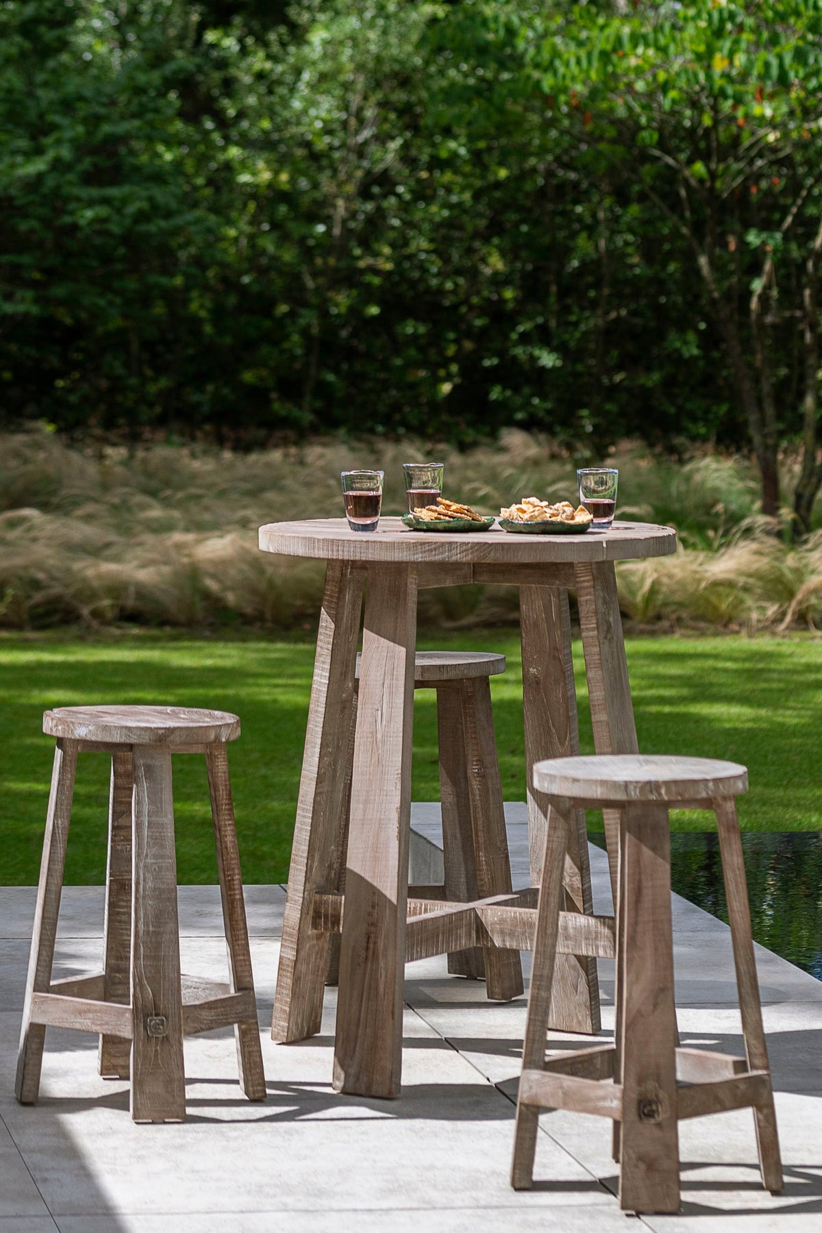 Alex Round Bar Table– Garden Gate